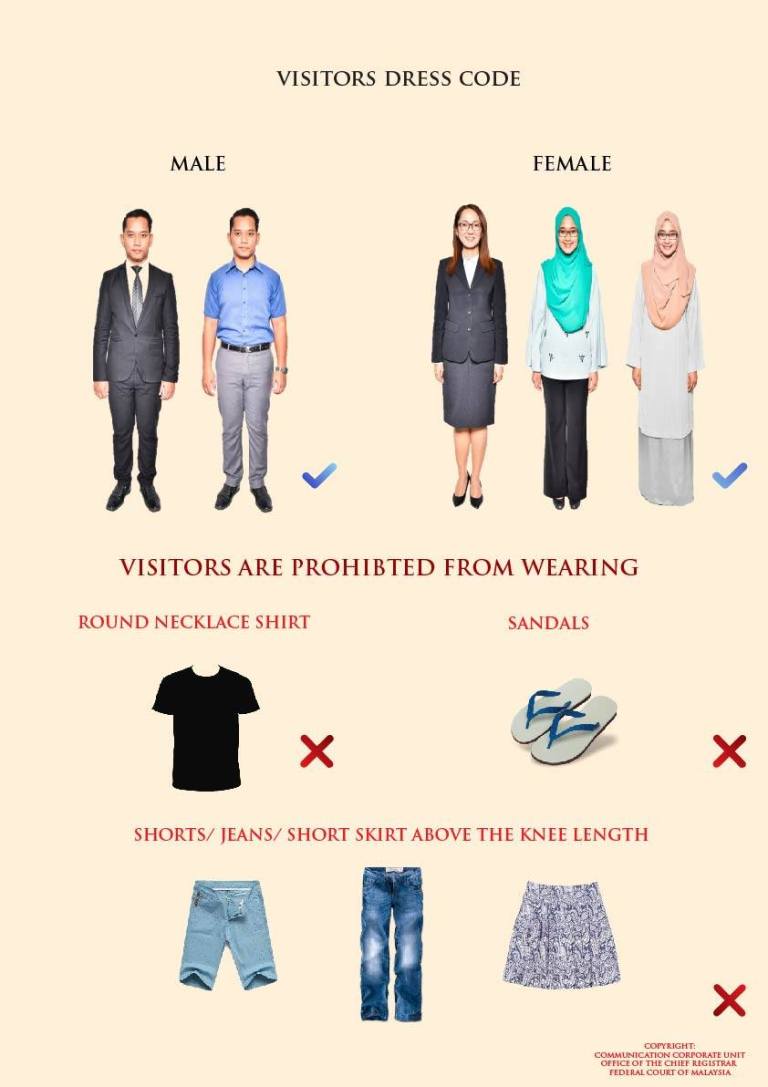 Dress Code for Malaysian Court – Vooi & Yee | Law Firm | Commissioner ...